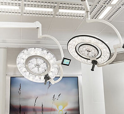 Operating, minor surgery and examination lights